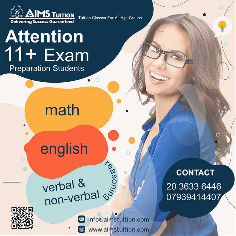 11 Plus Exam Preparation Aims Tuition 11 GCSE And A Level KS1 And