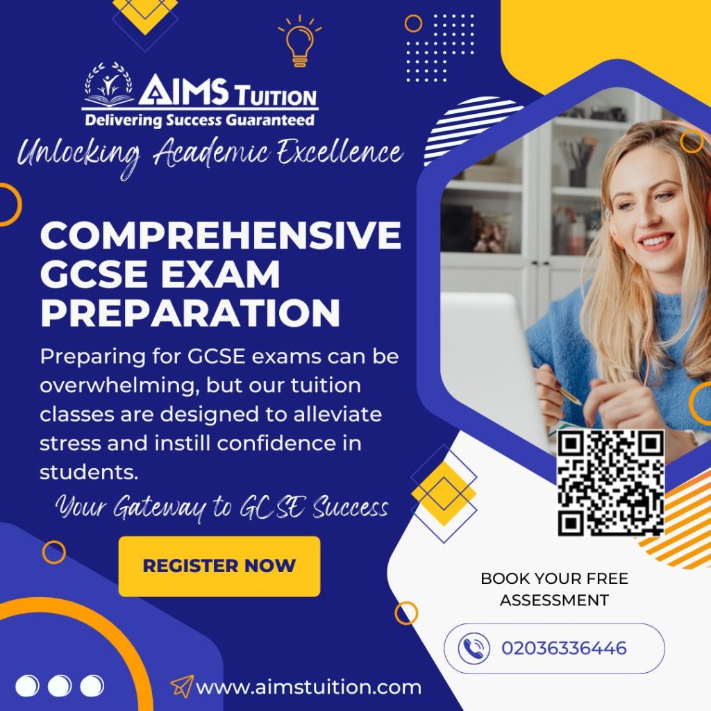 Aims Tuition 11+, GCSE and A Level, KS1 and KS2, Exam